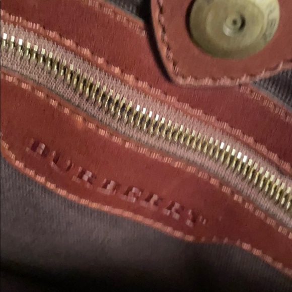 Burberry | Bags | Burberry Northfield Check Coated Canvas And Leather ...